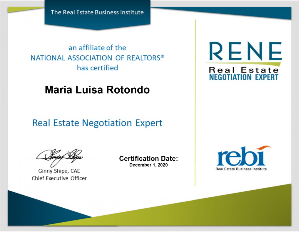 Certificazione RENE, Real Estate NegotiationExpert Course | Tailor Made ...